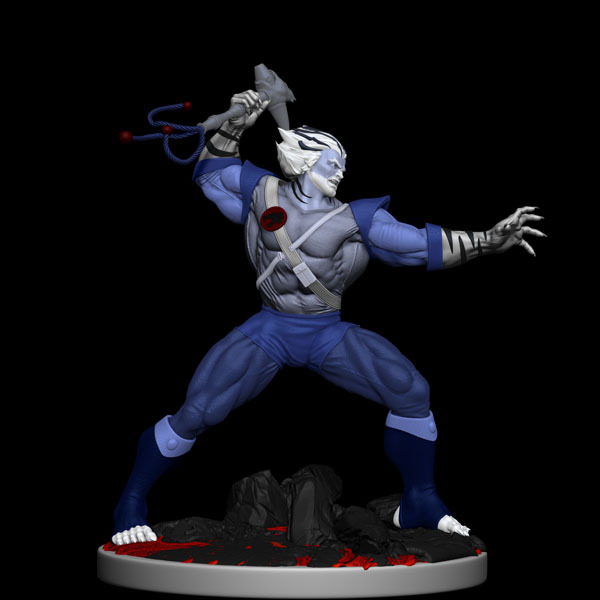 Thundercats Bengali STL for 3D printing Fanart CG Pyro 3D models
