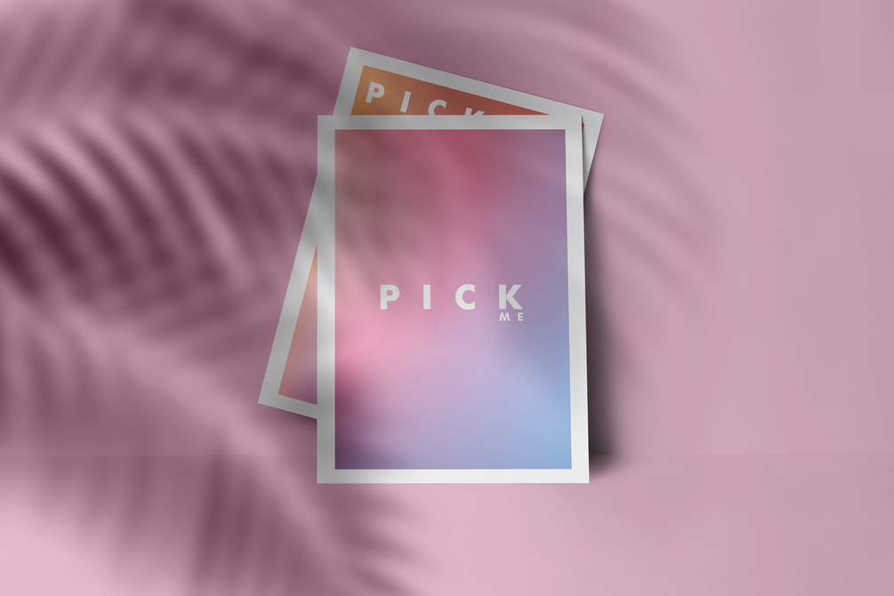 Minimal Flyer / Poster Mockup Free