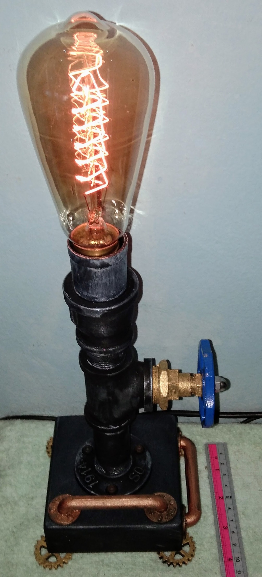 STEAMPUNK DESK LAMP