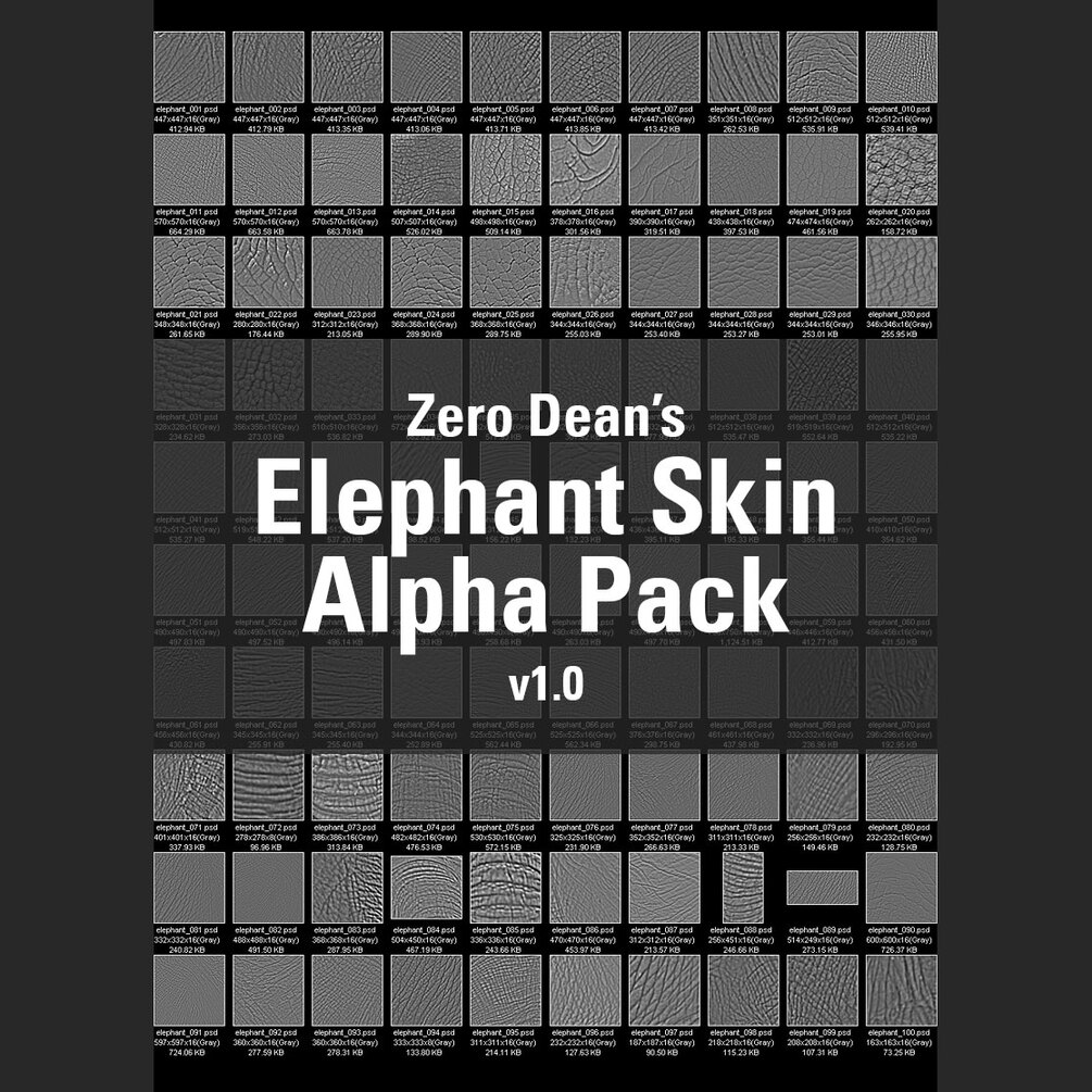 Zero Dean's Elephant Skin Alpha Pack v1.0