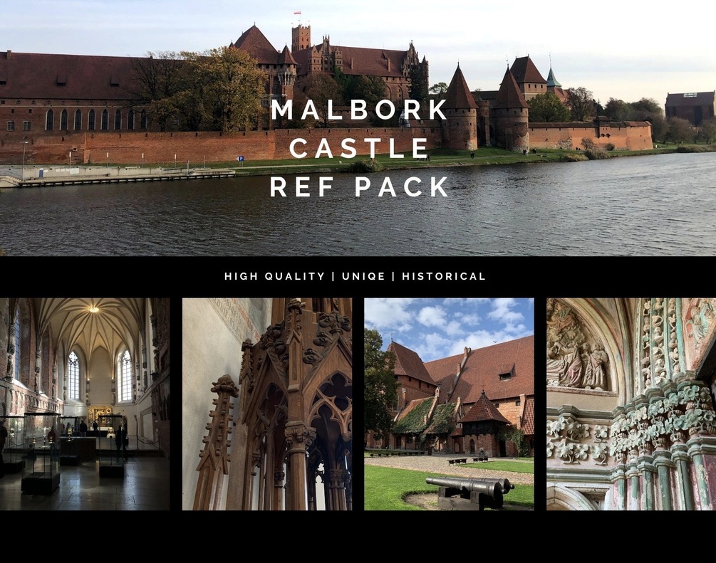 Malbork Castle Photo Reference Pack