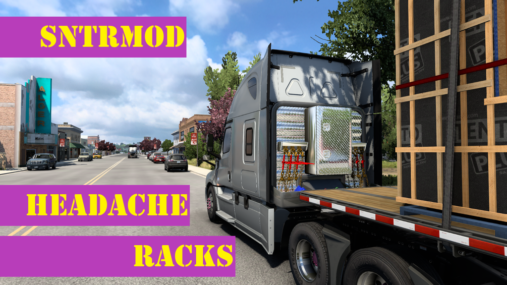 Truck Accessory: Headache Racks(For American Truck Simulator)