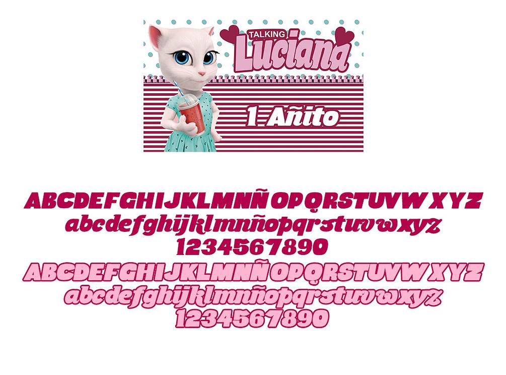 Talking Angela Font