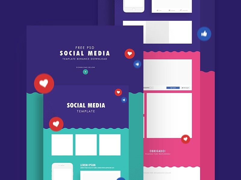 Free Social Media Mockup