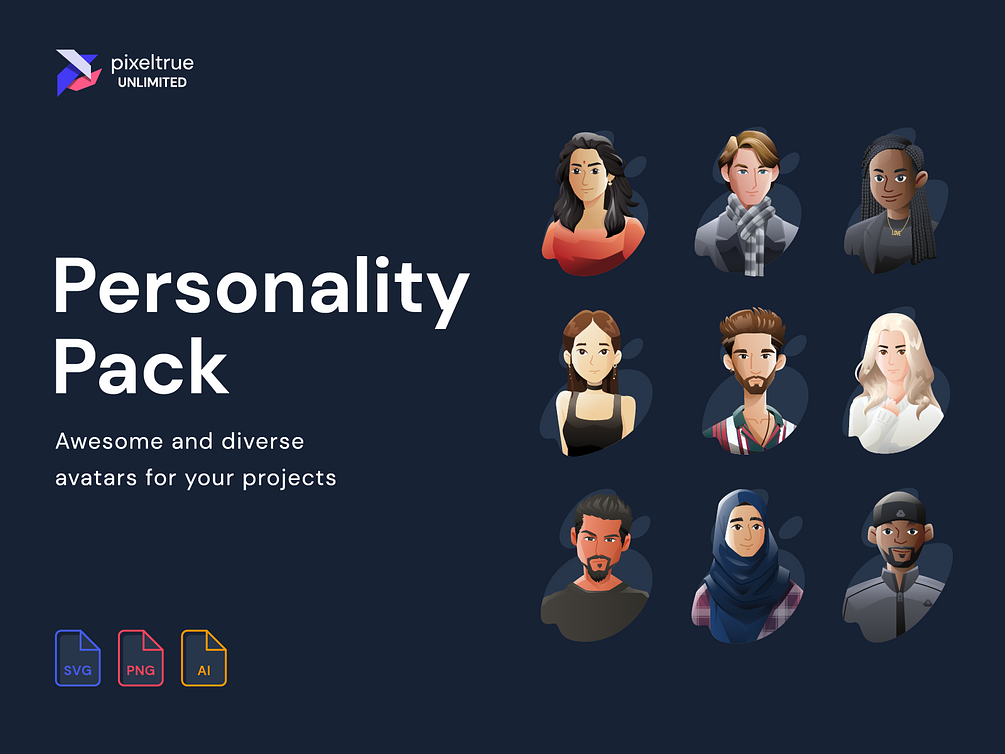 Personality Illustrations FREE