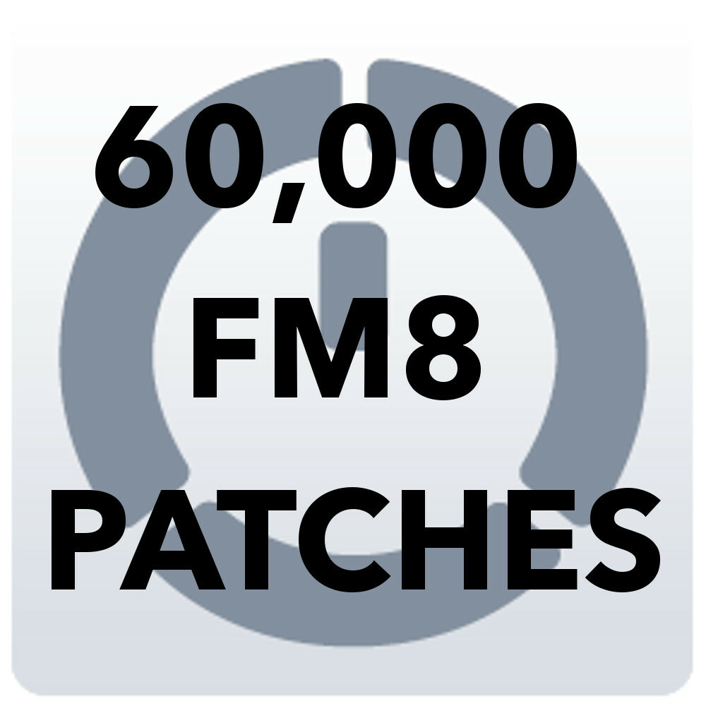 60,000 FM8 Patches