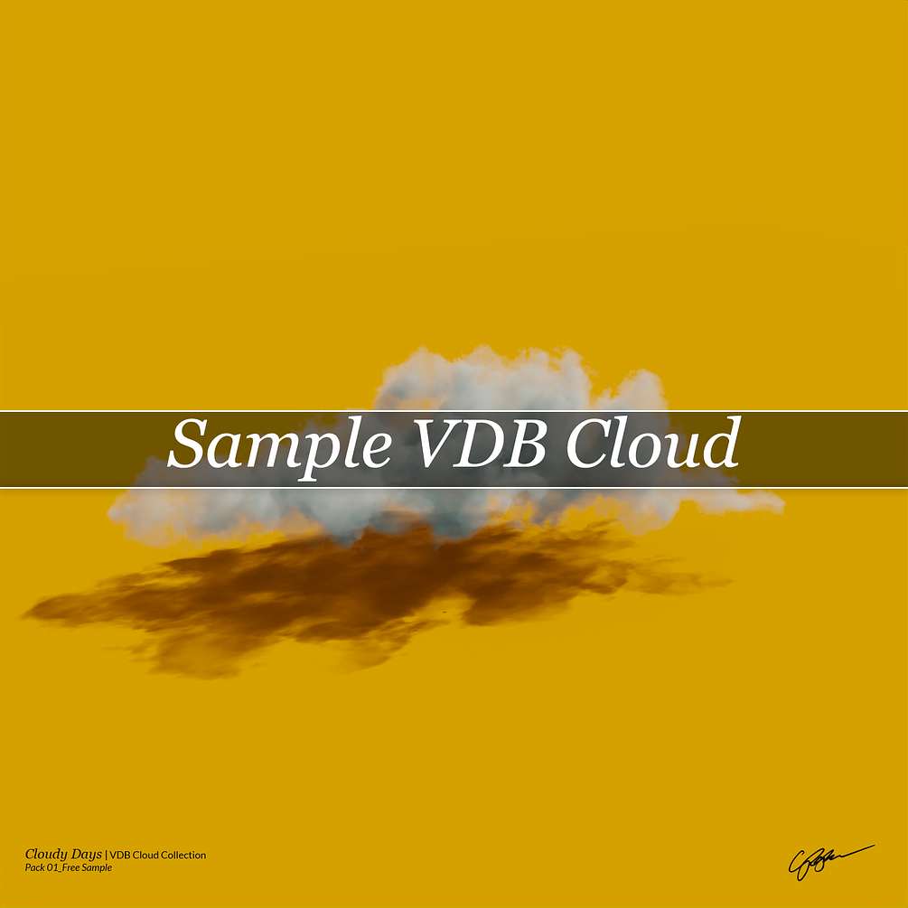 Cloudy Days | Free Sample VDB Cloud