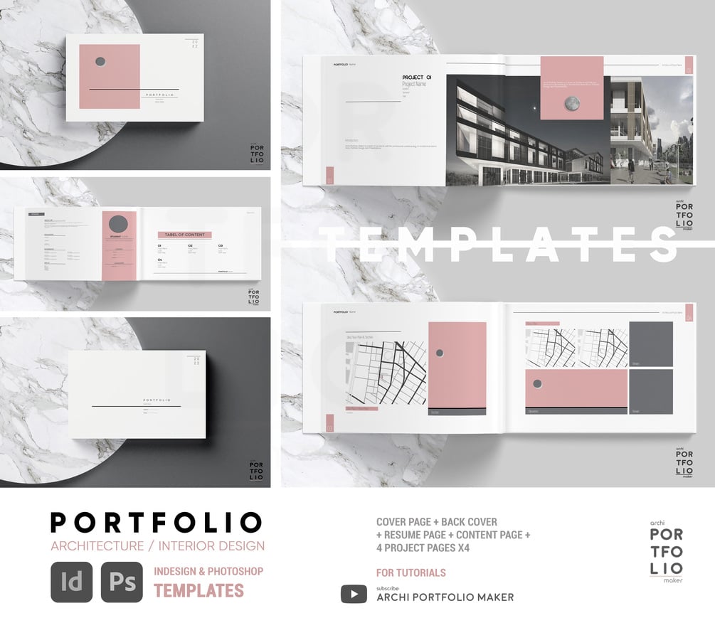 Architectural & Interior Design Portfolio Template 1