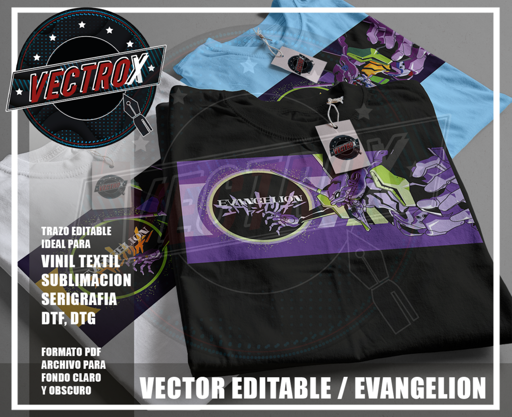 Vector Editable - Evangelion