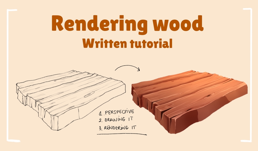 How to render WOOD - tutorial