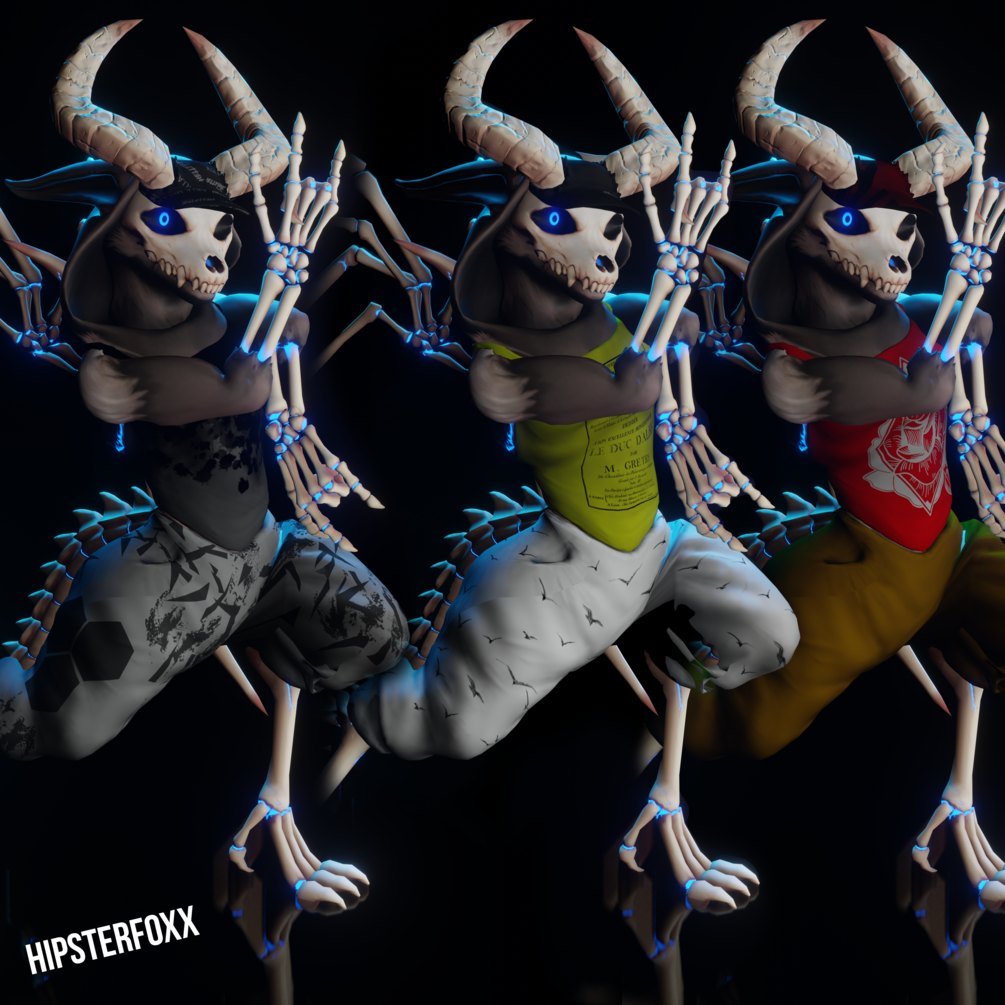 Bone Wraith Casual Outfit (VRCHAT)