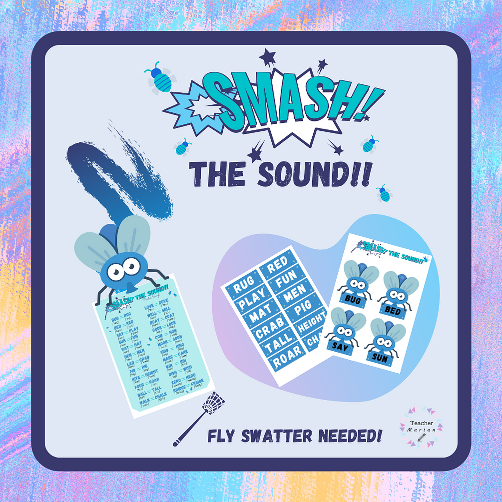 Smash the sound (rhyming words)