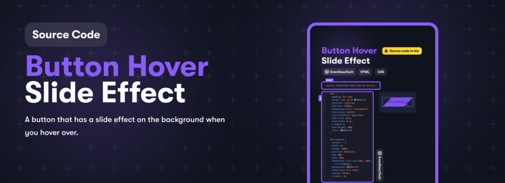 Button Hover Slide Effect Html Css 0082