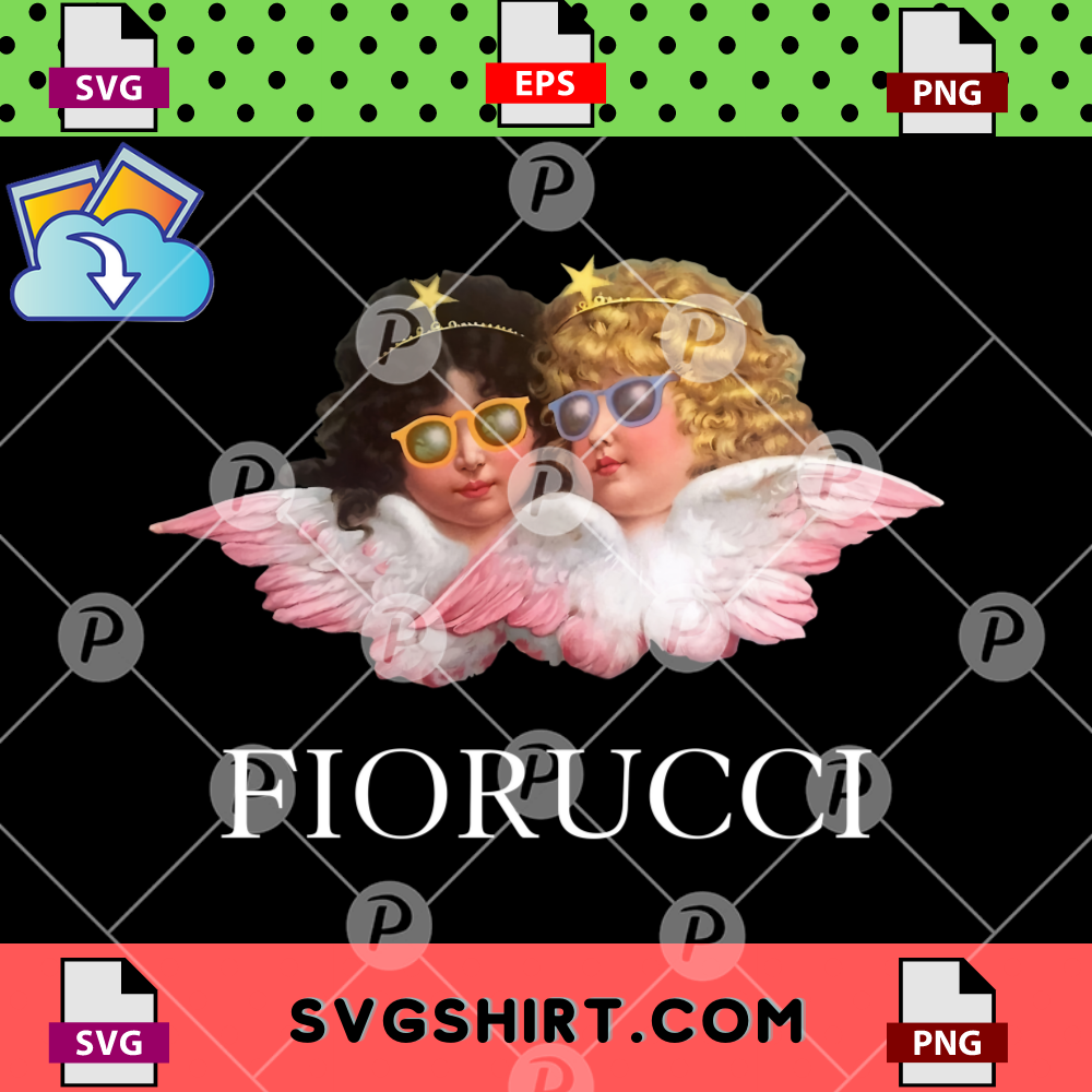 Fiorucci SVG PNG EPS DXF Digital Download
