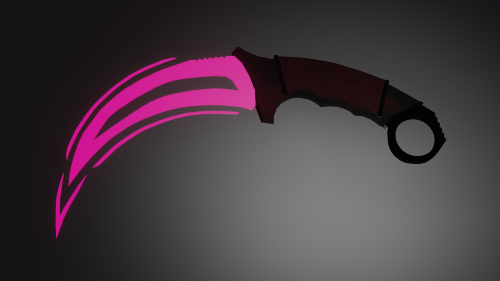 PINK ENERGY KARAMBIT