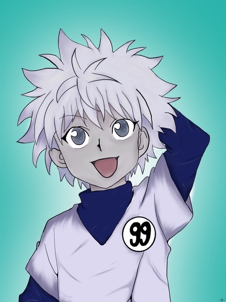 Killua digital drawing