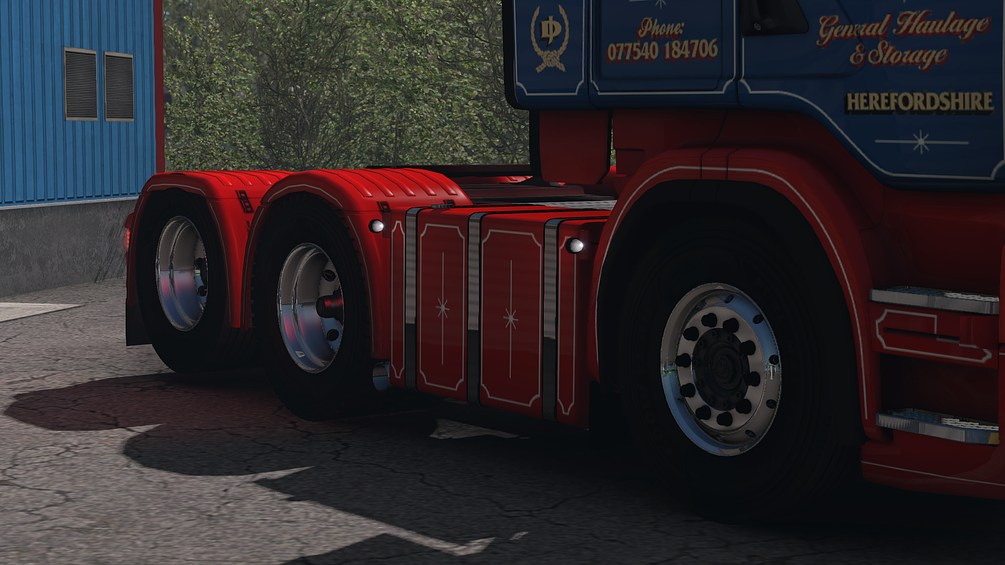 Scania RJL Old Square Tanks Swb