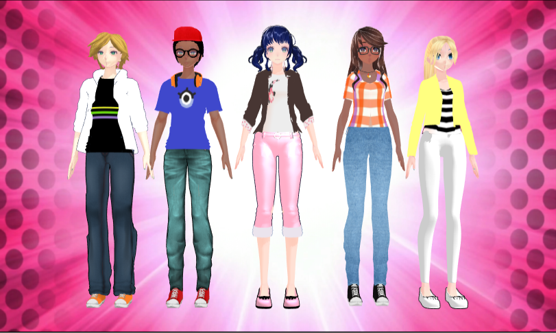 Miraculous Ladybug MMD Motion Pack