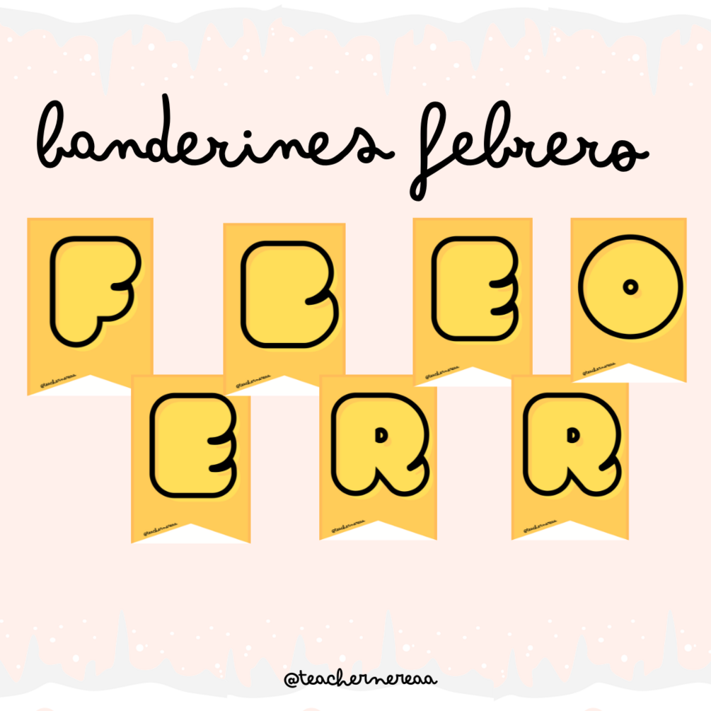 Banderines febrero
