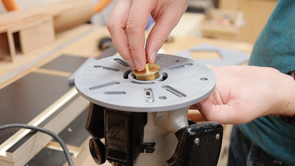 3D Printable Universal Router Baseplate