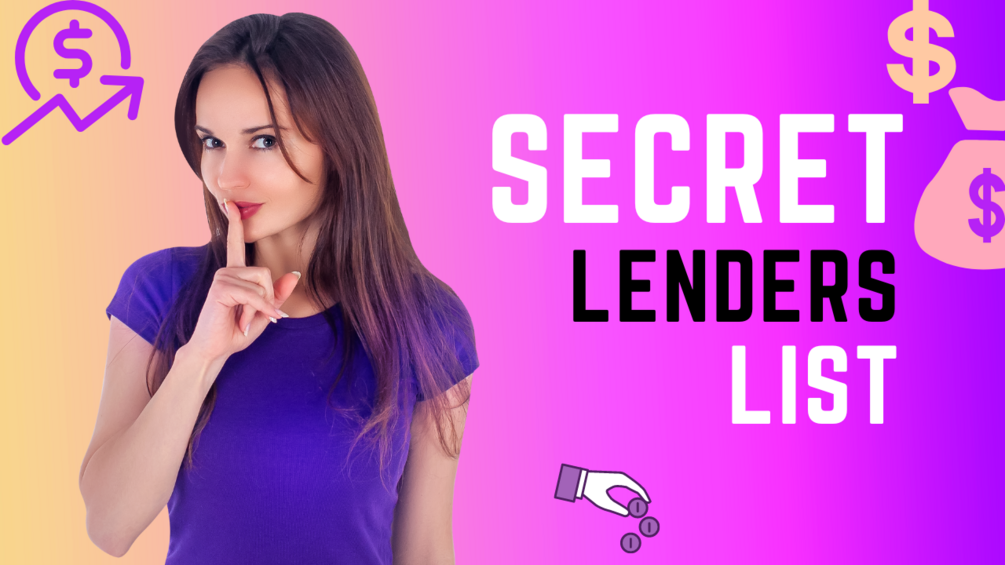 Secret Lenders List