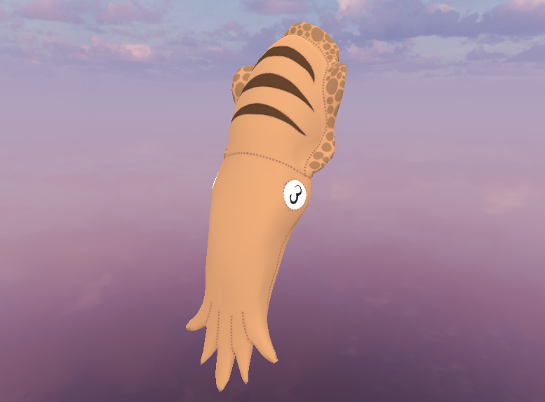 Cuddlefish Plush [VRChat ready w/ Physbones]
