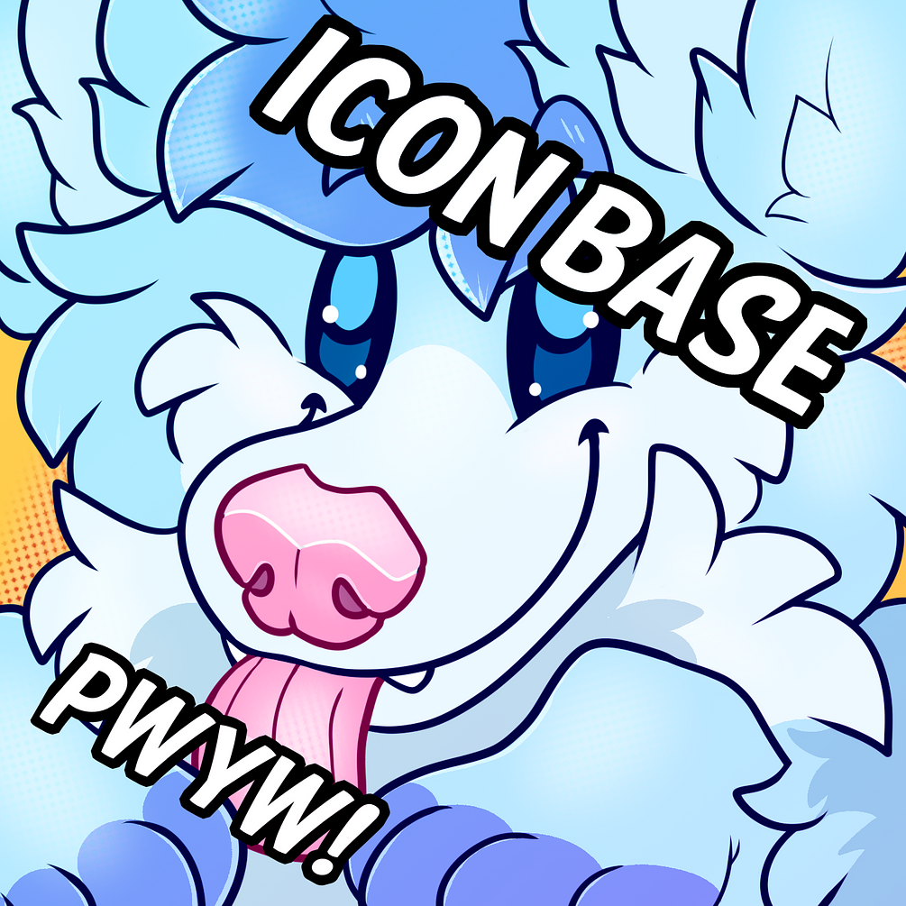 Furry Canine Icon Base