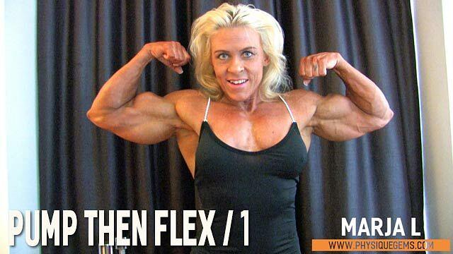 Marja L - Pump Then Flex part 1