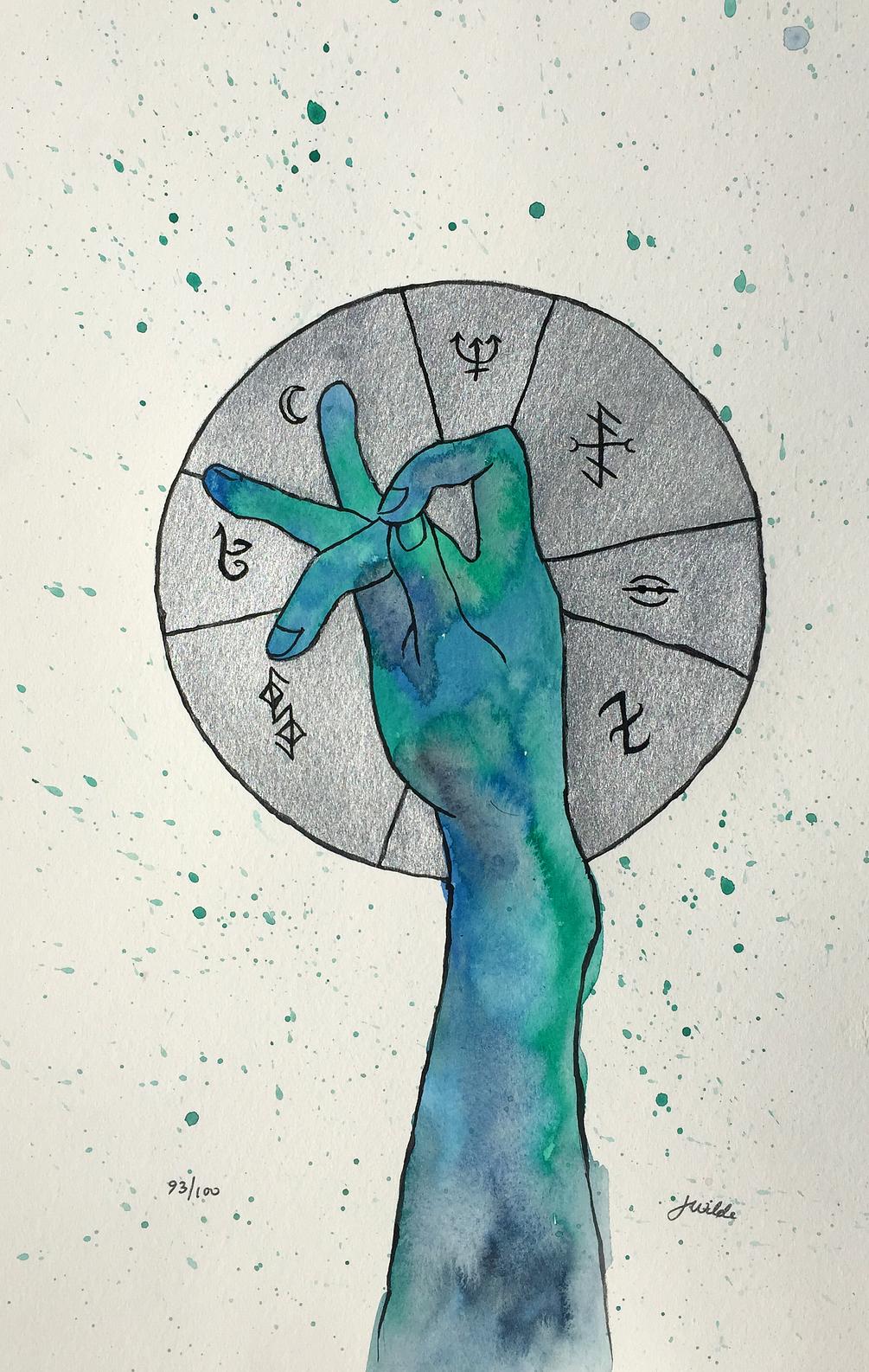 #100mudras - 93/100 - Kataka Mukha Mudra V