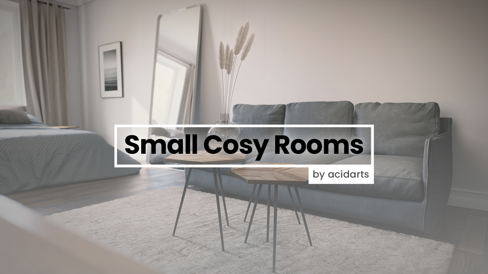 Small Cosy Rooms Hybrid RTX Archviz
