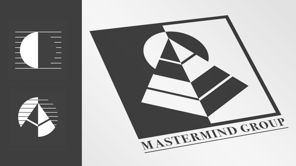 'Mastermind' Logo Template (Vector Graphic)