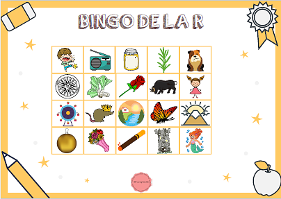 Bingo de la R