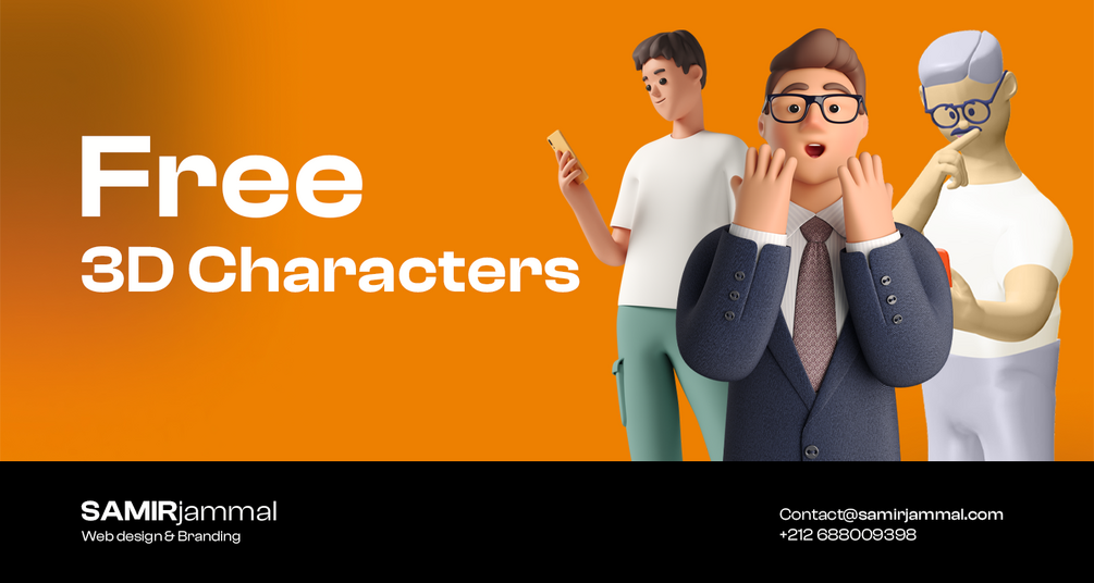Free 3D characters