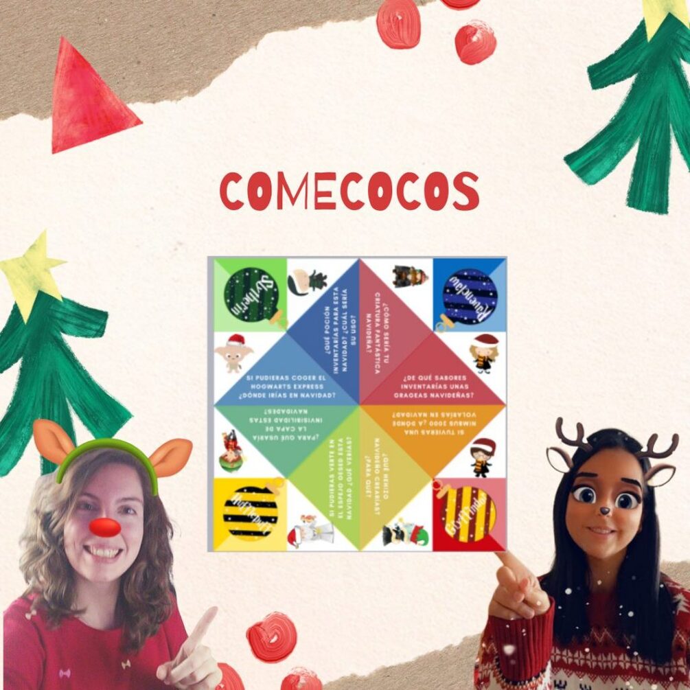 Comecocos navidad con Harry Potter