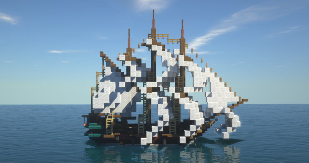Minecraft 14-Gun Brig (#1)