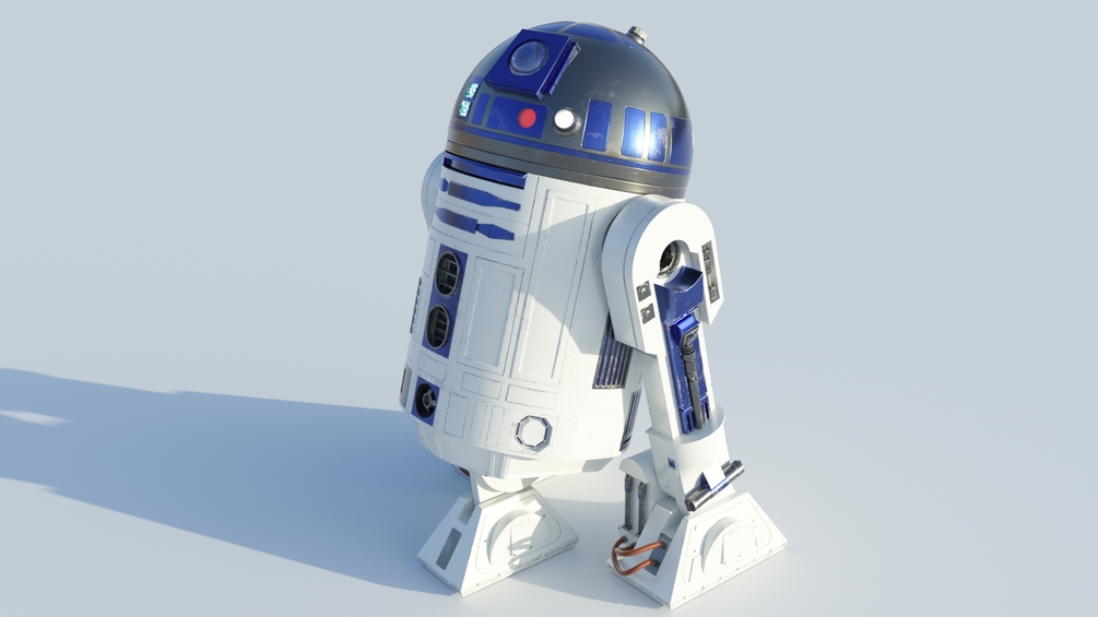 R2D2 Rigged