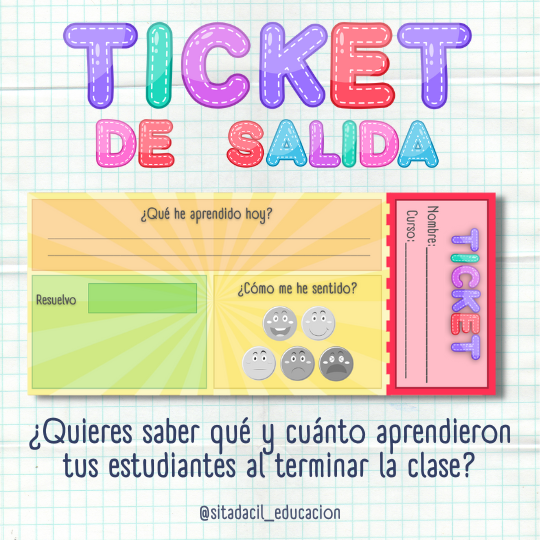 Ticket de salida