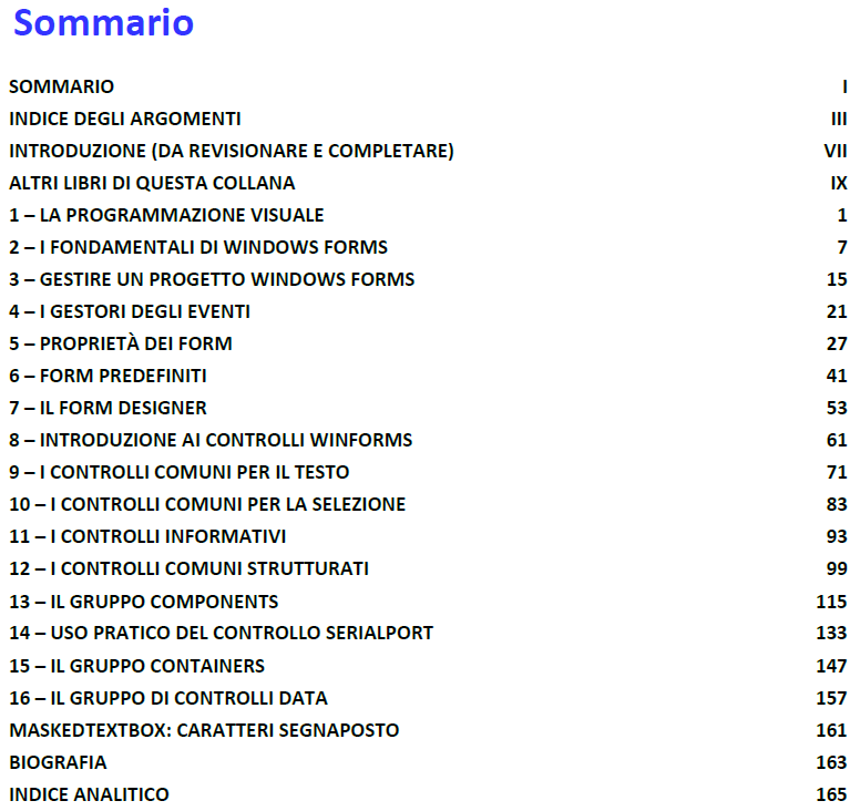 Libro "PROGRAMMARE IN C# 10 - Interfacce visuali" (Early Bird Edition)