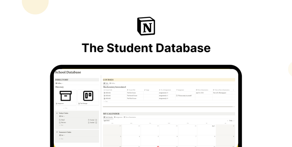 Student Database Test And Examination Date Function Included