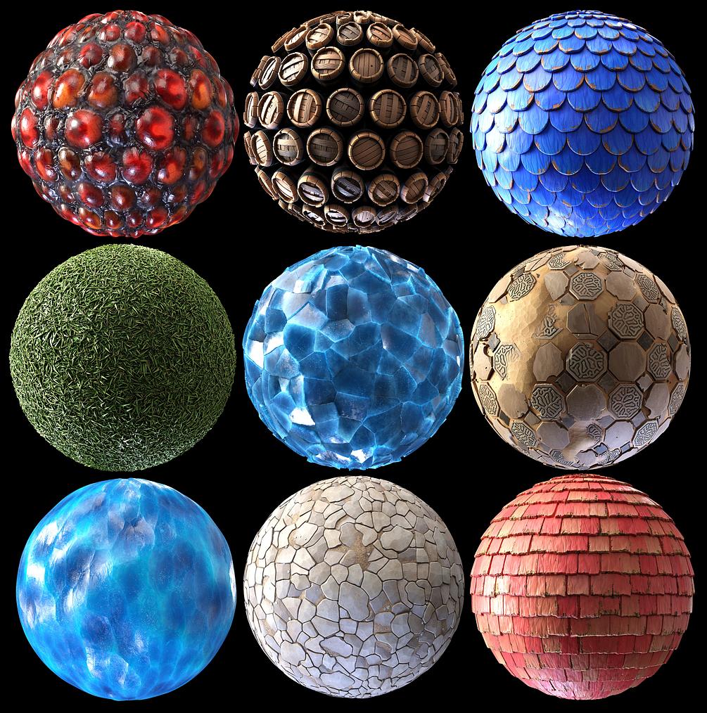 Material Pack Stylized - 02