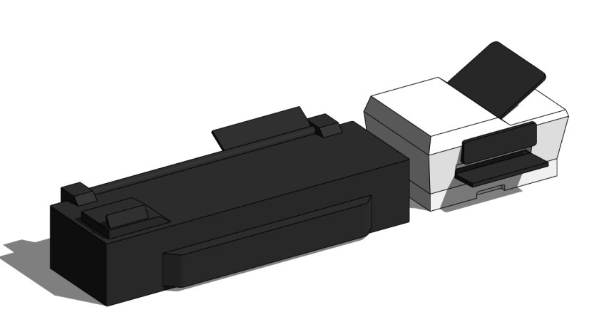 Revit Família - Impressoras