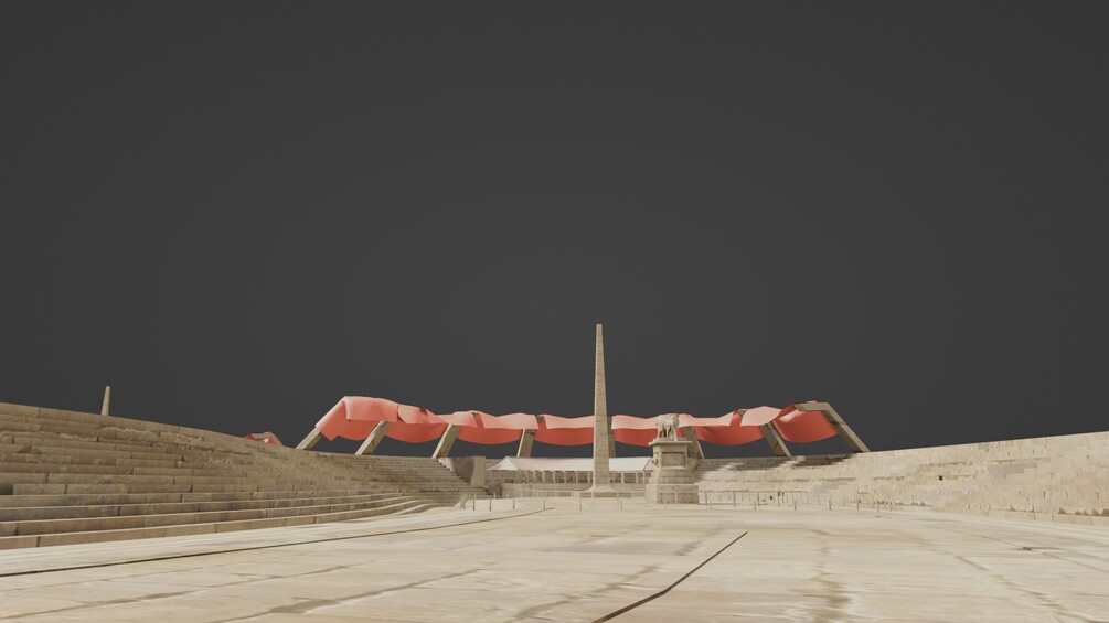 medieval stadiums and monuments blender collection