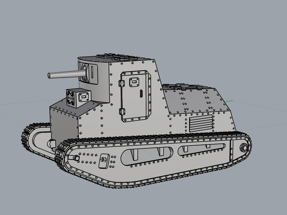 1/72 LK.III light tank (37mm casemate)