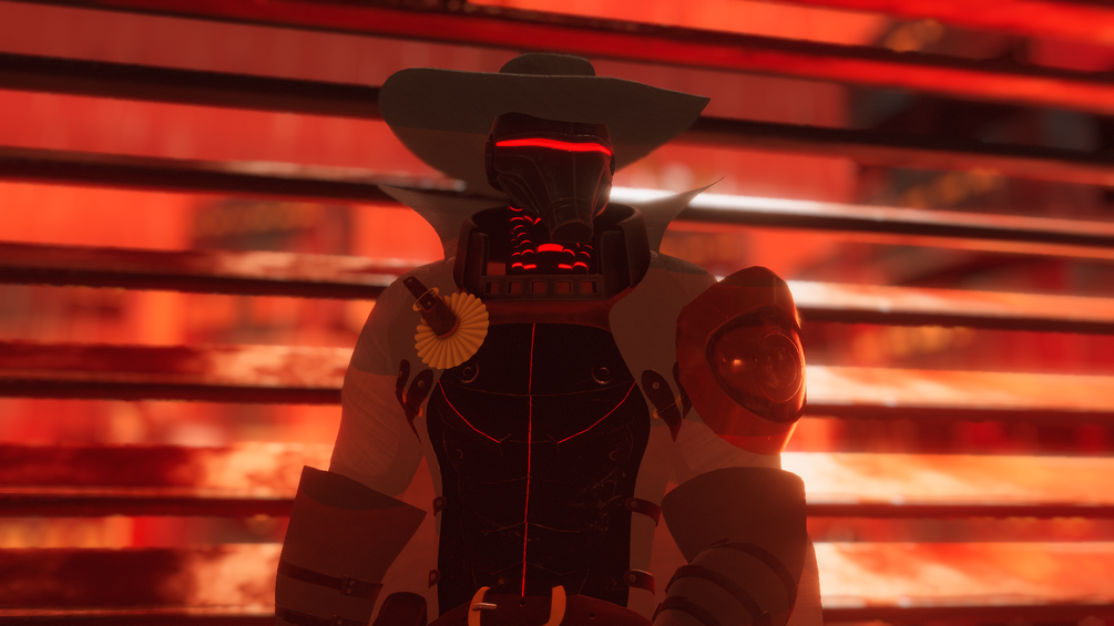 Robot Bounty Hunter (VRChat Avatar With Physbones)