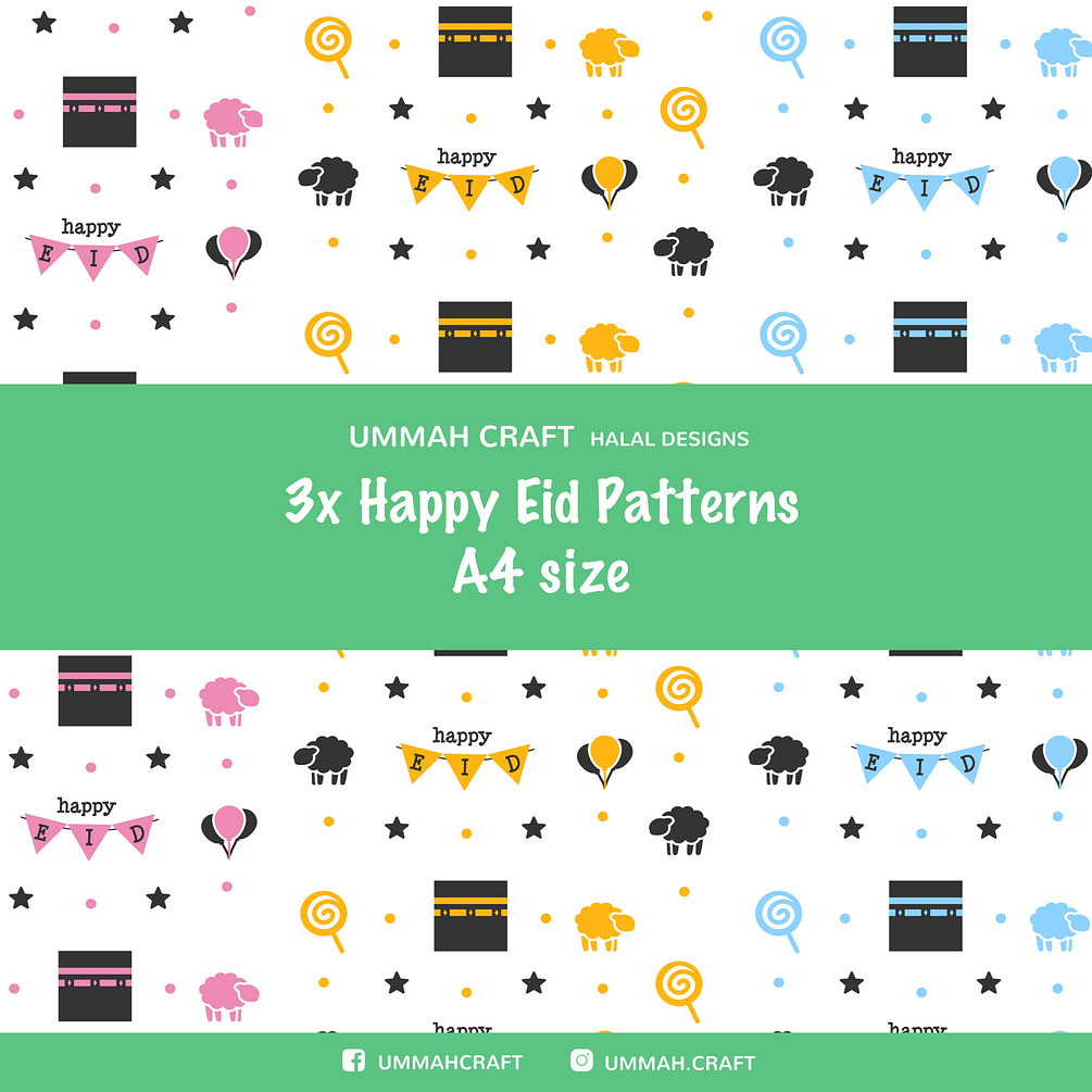 Happy Eid patterns
