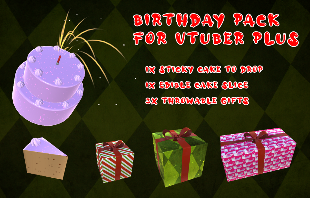 Birthday Pack for VTuber Plus