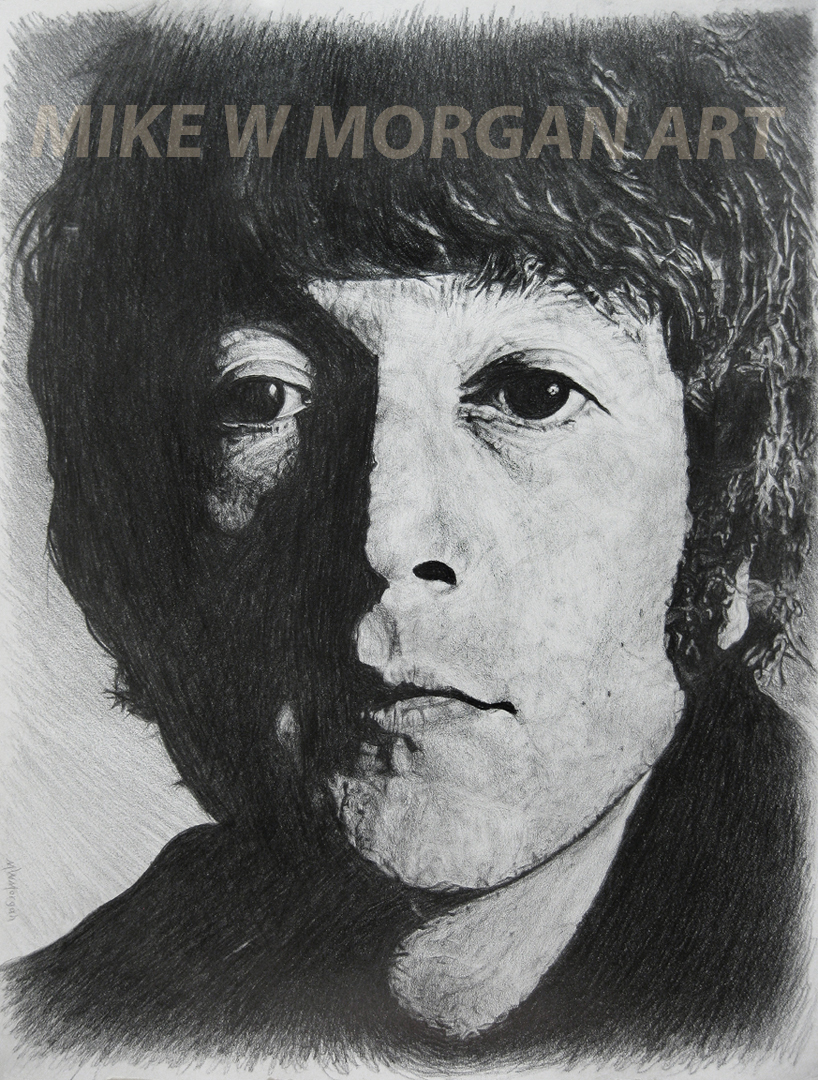 Original Pencil Drawing of John Lennon