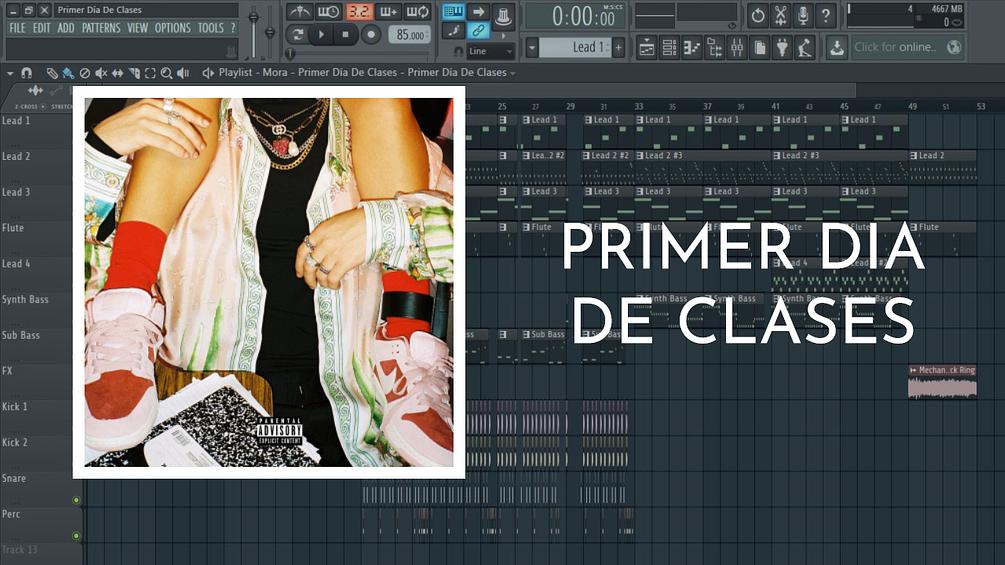 Mora - Primer Dia De Clases (FL Studio Instrumental Remake)