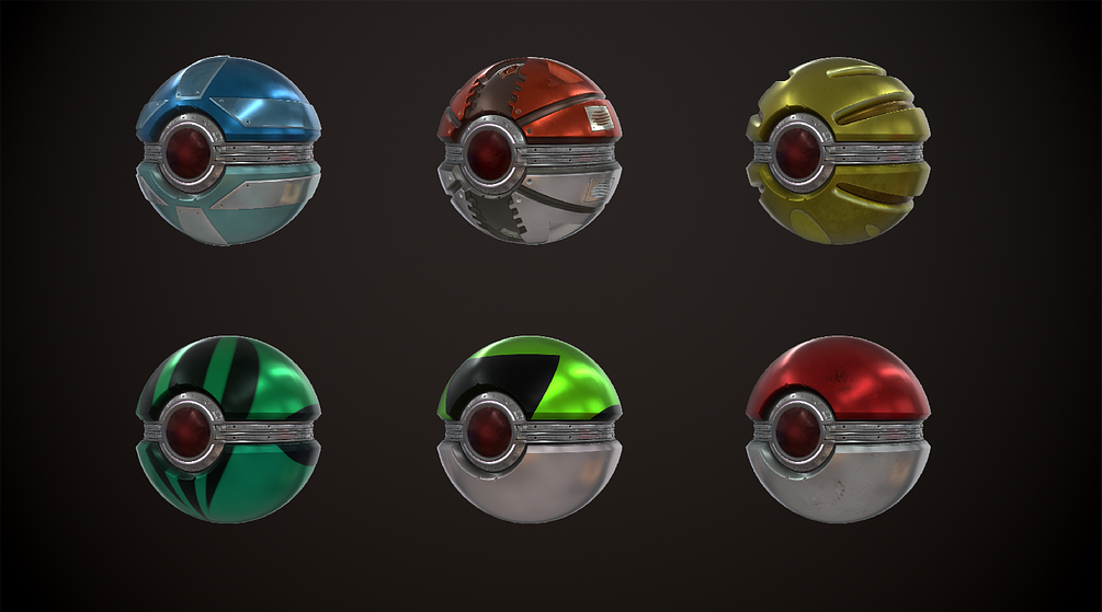 Sci-fi Pokeball