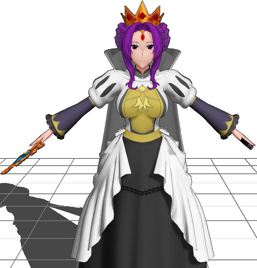 (mmd model dl) Mirellia Q Melromarc - shield hero